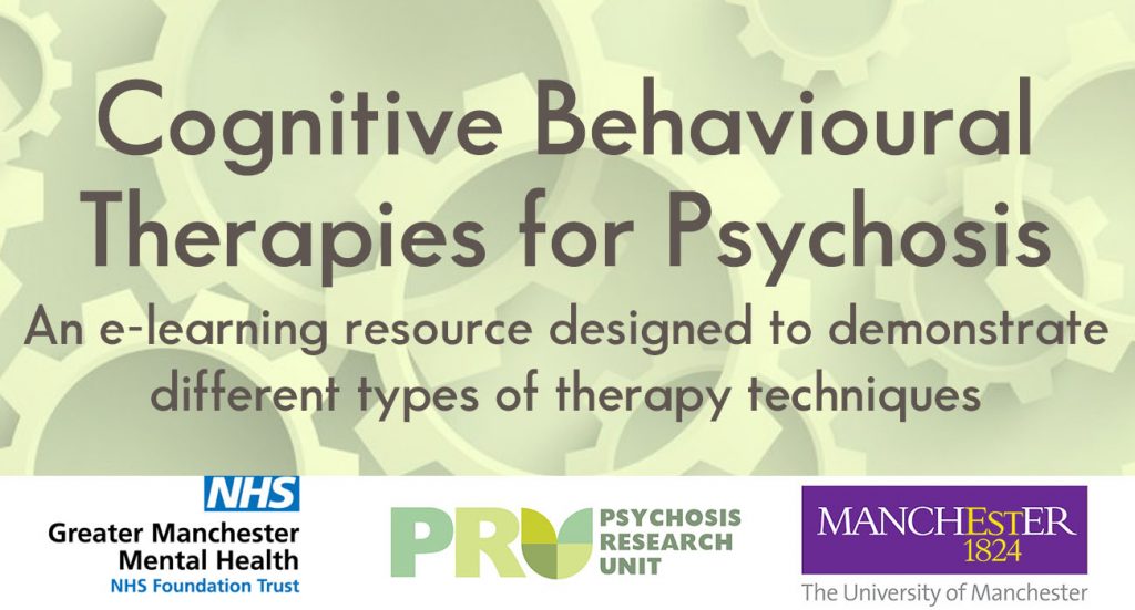 CBT for Psychosis e-Learning Resource Launched! - Psychosis Research Unit