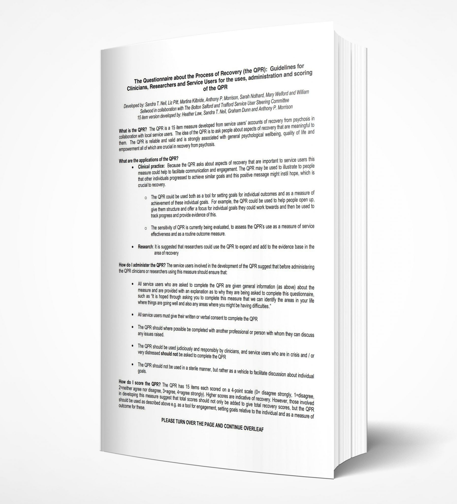 Resources - Psychosis Research Unit - GMMH - NHS